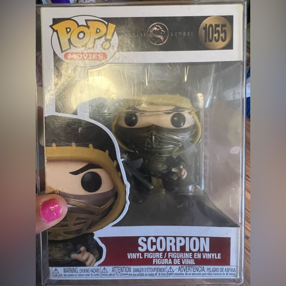 Funko | Other | Funko Pop Scorpion Vinyl Figure Black And Yellow | Poshmark